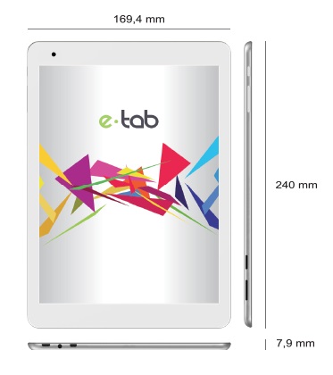 Microtech e-tab 3G, Windows e Android con schermo Retina in 4:3 - Tablet PC Italia